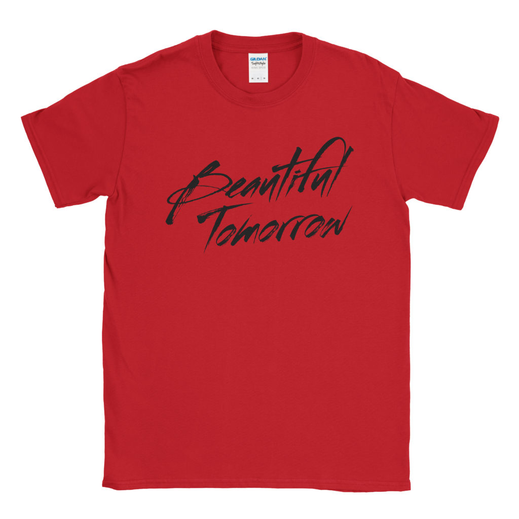 Red Beautiful Tomorrow Classic Tee – Beautiful Tomorrow Assembly