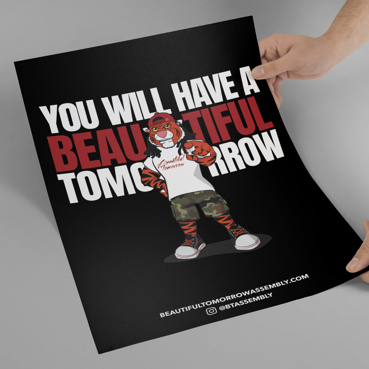 D.R.I.P. Poster Dark – Beautiful Tomorrow Assembly